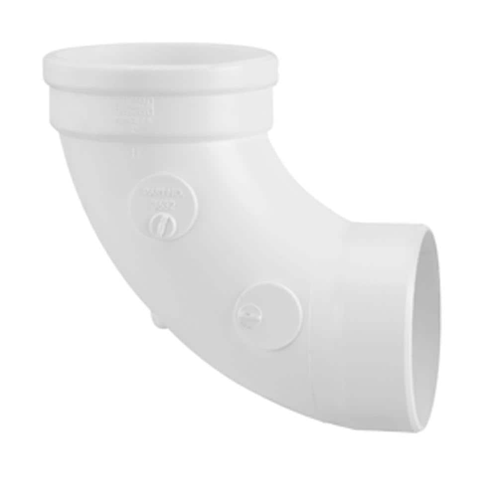 Vassallo 1-1/2 in. x 1-1/2 in. PVC 90-Degree Slip x Slip Elbow 3631 ...