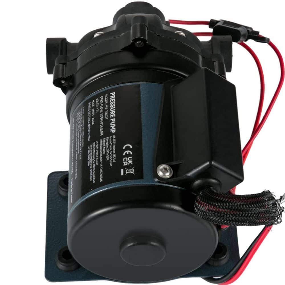SKYSHALO Washdown Pump, 12V DC, 7 GPM 60 PSI, Max. 10 FT. Lift Self ...
