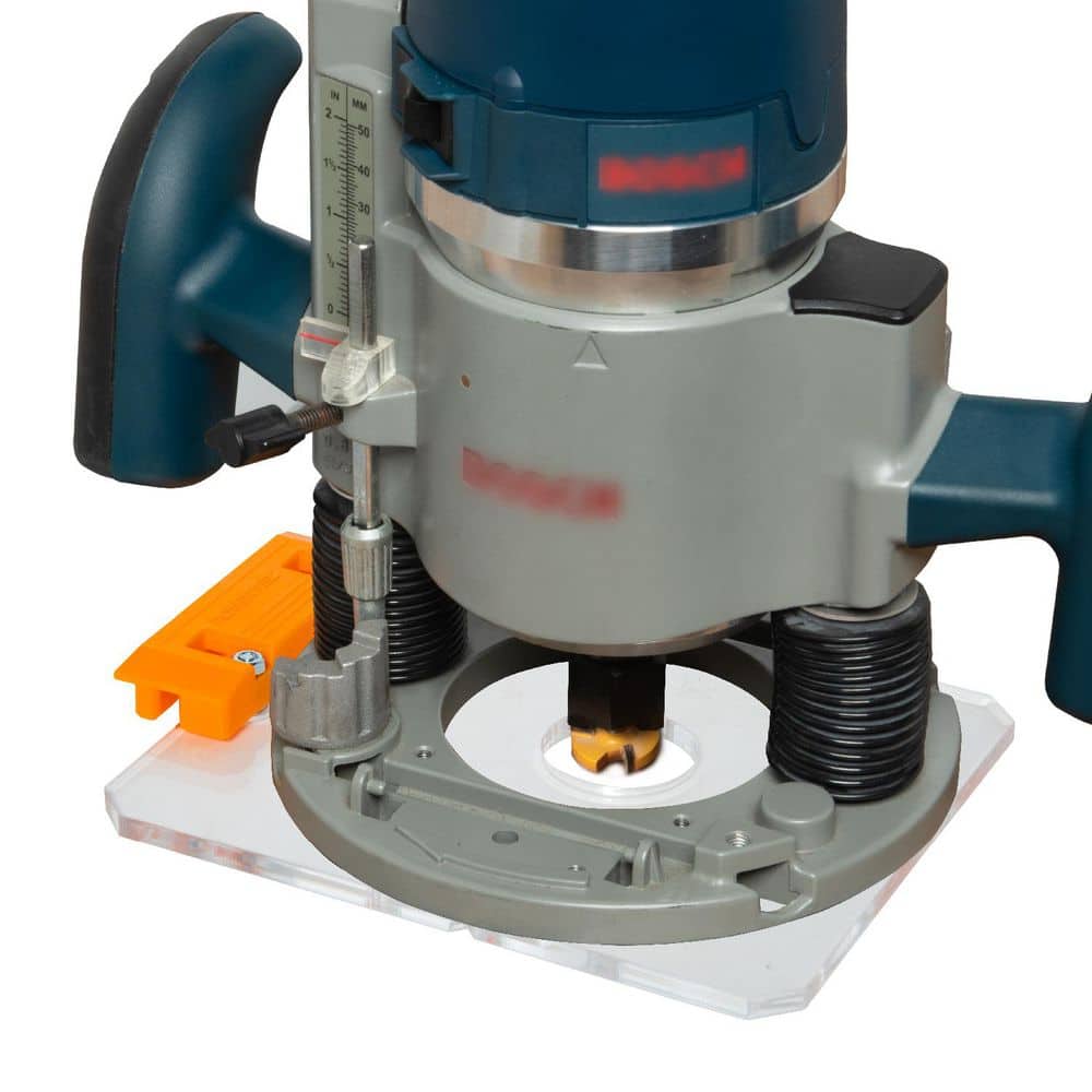 ‎POWERTEC Router Guide Rail Adapter for Bosch 1617 Plunge Router. Fits ...