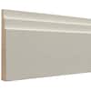 Ornamental Mouldings 1262 3/4 in. x 5 1/2 in. x 96 in. Primed Baseboard ...