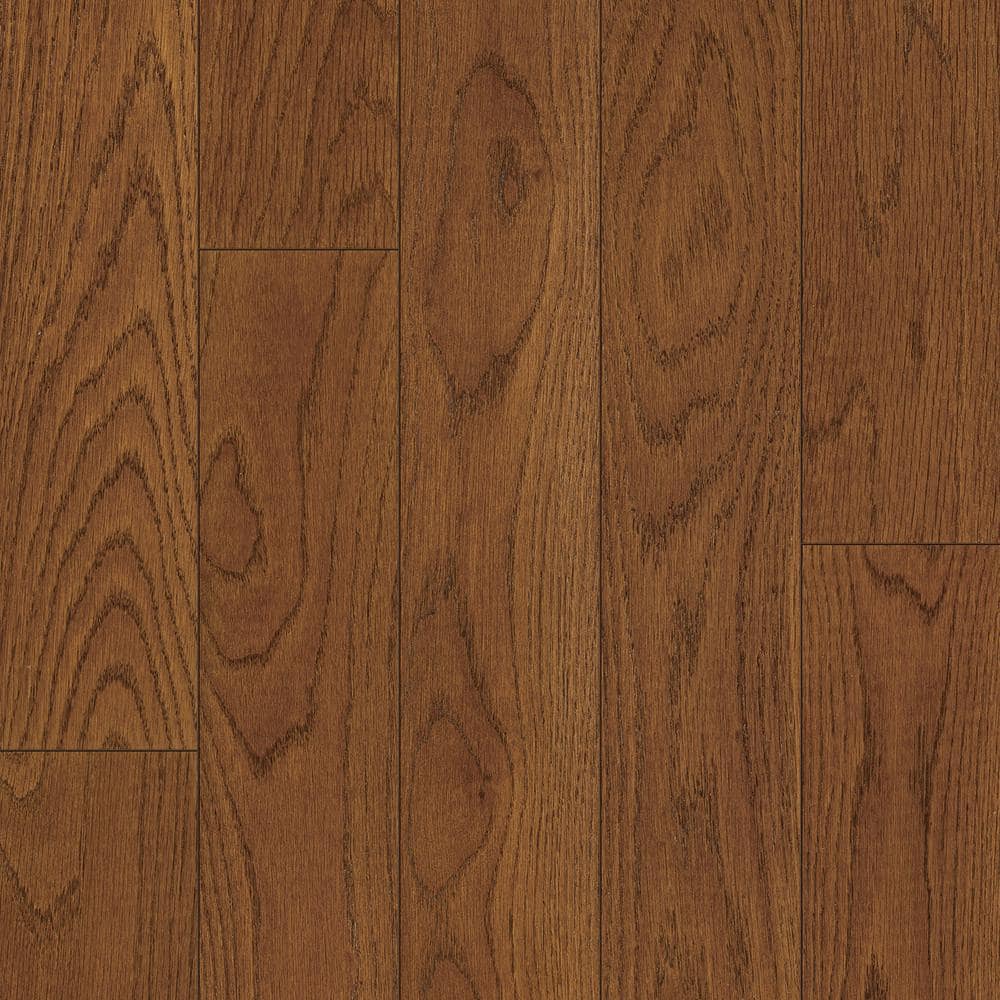 Home Decorators Collection Hayes Mill Oak 3/8 in. T x 5 in. W Click ...
