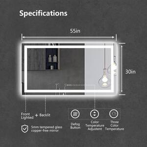 55 in - Vanity Mirrors - Bathroom Mirrors - The Home Depot