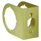 First Watch Security 1-3/4 in. Solid Brass Door Edge Guard 2020-PB ...