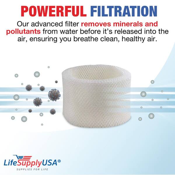 Humidifier Filter Replacement Wick E Compatible with Honeywell QuietCare HCM 6009 6011i HCM 6012i 6013i HC 14 H 14