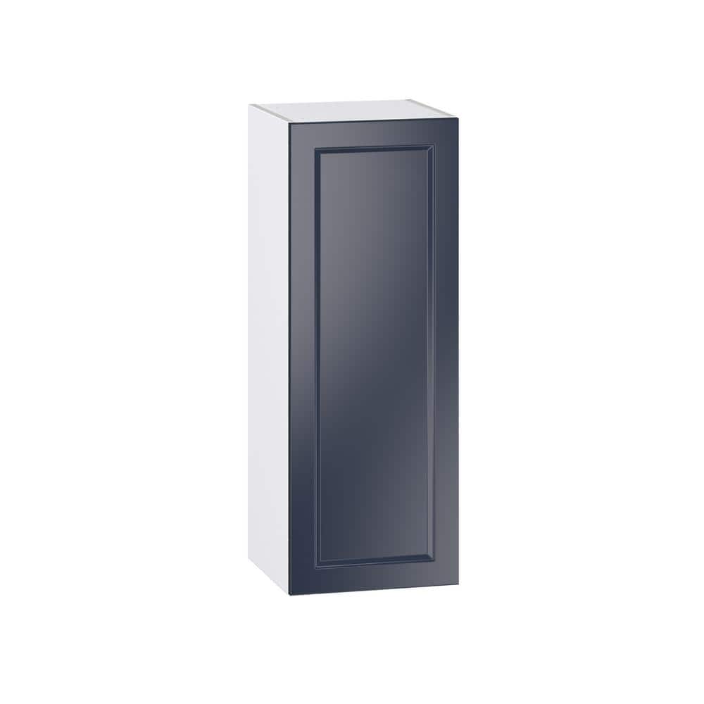 Reviews for J COLLECTION Devon Painted Blue Recessed Assembled Wall ...