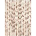 BALTA Elena Pink 5 ft. x 7 ft. Arrow Transitional Area Rug-3006013 ...