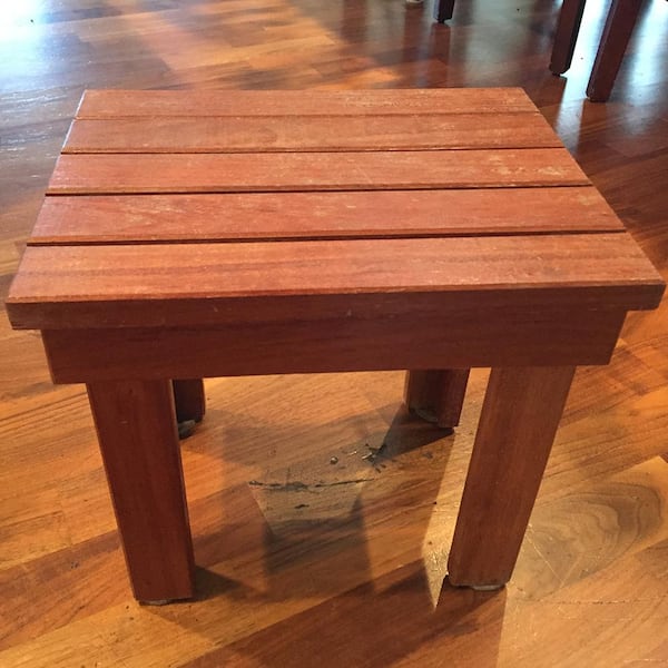 African Mahogany Wood Table