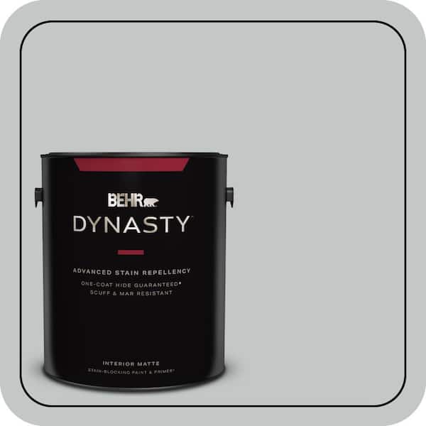 BEHR DYNASTY 1 gal. #N450-2 Zero Gravity Matte Interior Stain-Blocking ...