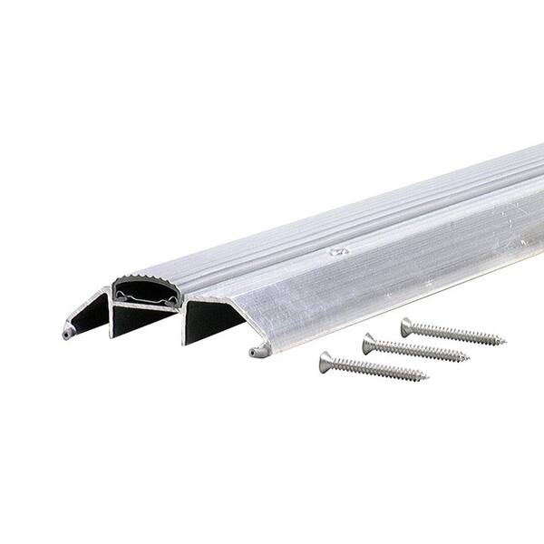 M-D Building Products 3-3/4 in. x 1-1/8 in. x 72 in. Silver Aluminum ...