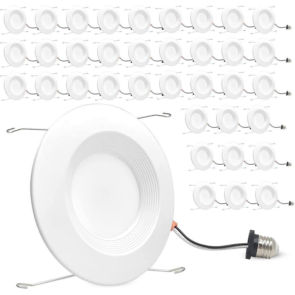 Lecoht 6 in. New Construction and Remodel Recessed Retrofit Dimmable ...