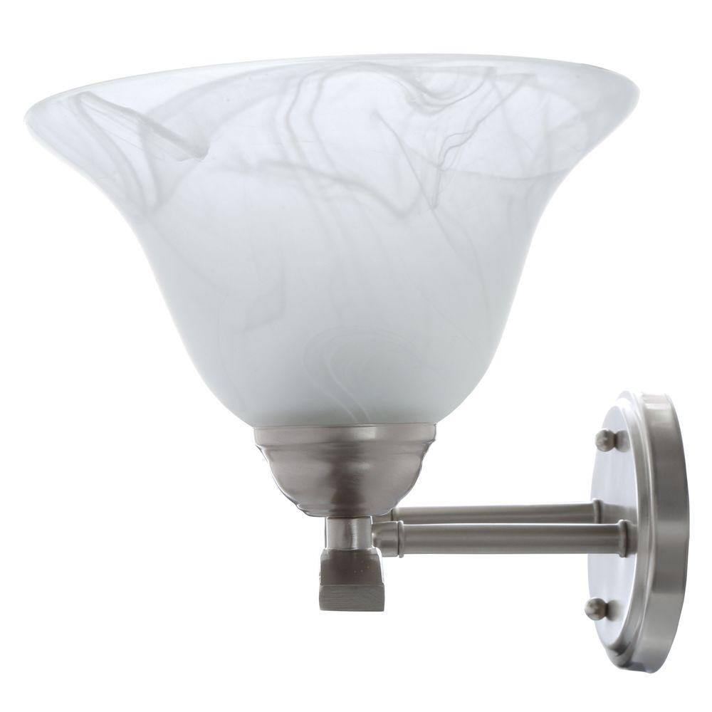 Buy Andenne 3-Light 26.3 in. Transitional Brushed Nickel Bathroom ...