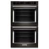 KitchenAid 30 in. Double Electric Wall Oven Self-Cleaning with ...
