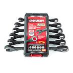 Husky Ratcheting Combination Wrench Set, SAE/MM (10-Piece) HRW10PCMIX