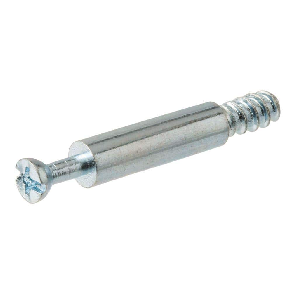 Everbilt 6 mm x 45.5 mm Zinc-Plated Phillips Drive Cam Screw (4-Piece ...