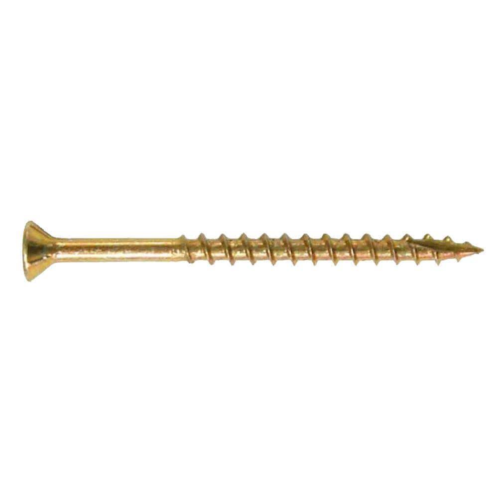 Drive Straight #8 2 in. Star Flat-Head Exterior Screws (3500-Pack ...