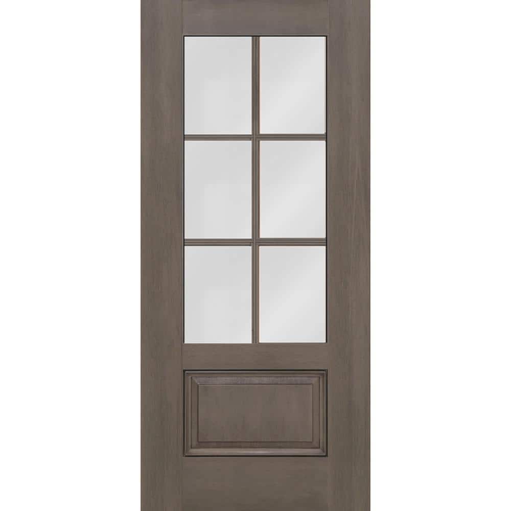 Steves & Sons Regency 36 in. x 80 in. Universal Handing 3/4-6 Lite ...