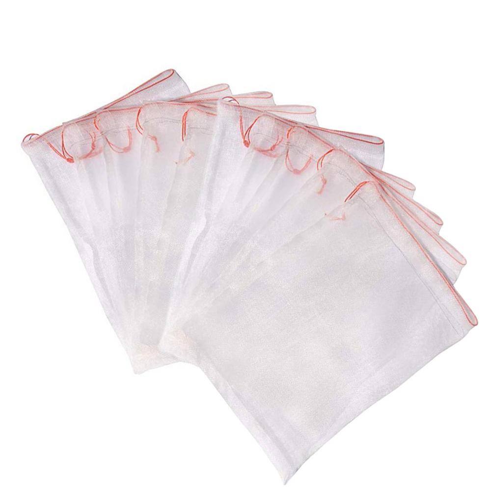 Agfabric 6 in. x 4 in. Insect Netting Barrier Bag Bird Mosquito Net ...