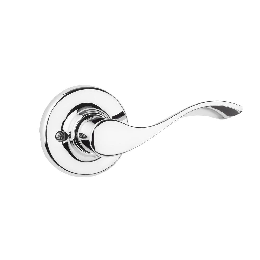 Kwikset Balboa Polished Chrome Right-Handed Dummy Door Handle ...