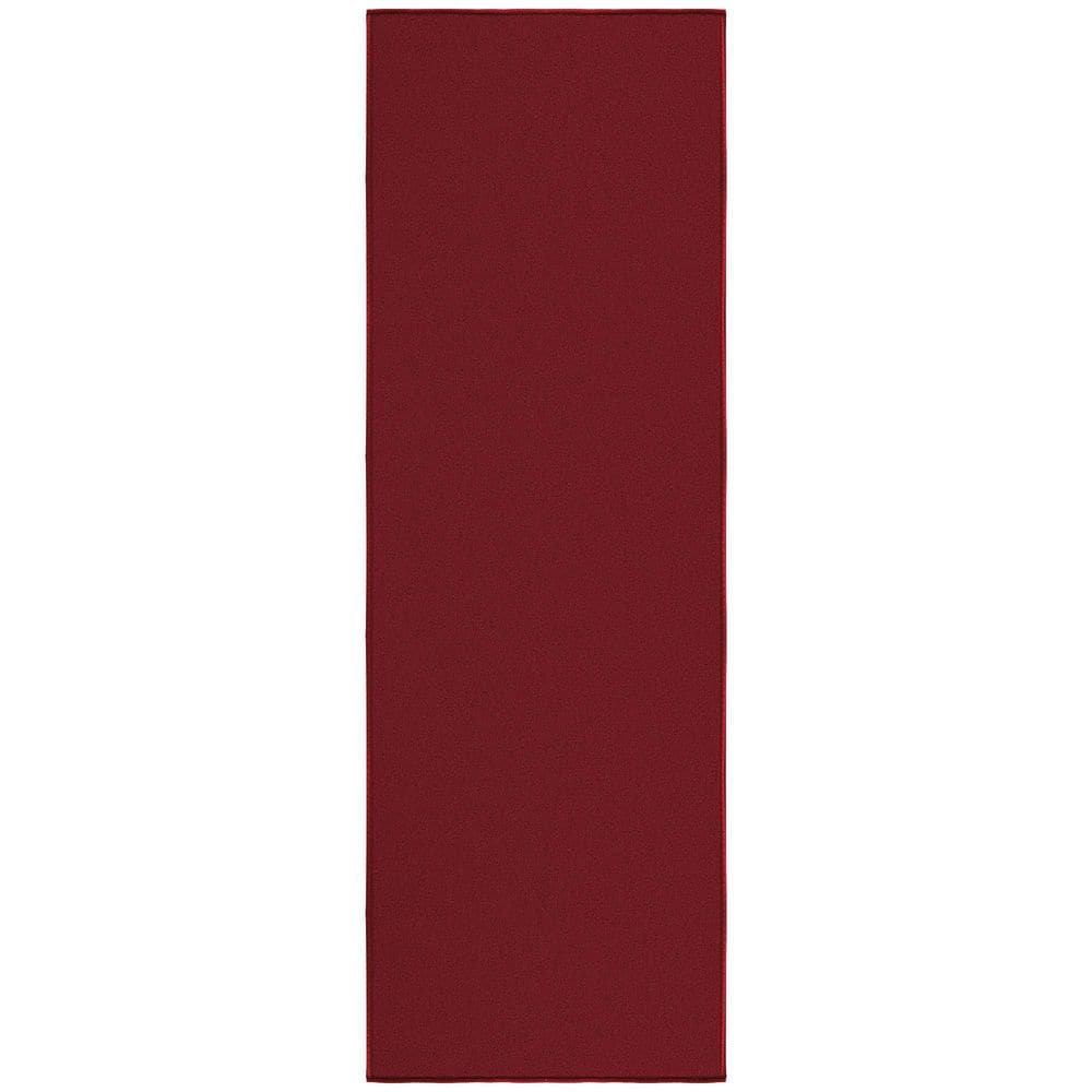 Reviews for Ottomanson Ottohome Non-Slip Rubberback Modern Solid 2x5 ...