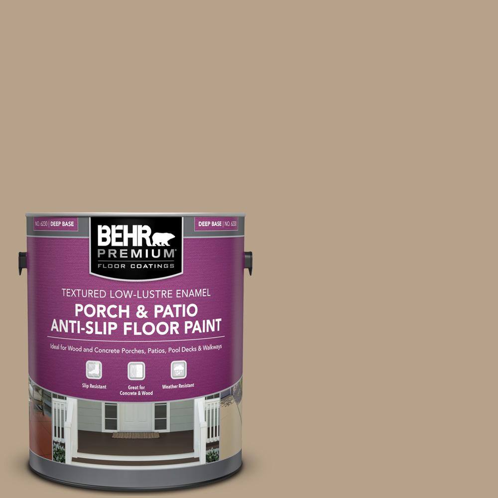 BEHR PREMIUM 1 gal. #PPU7-06 Chateau Textured Low-Lustre Enamel ...