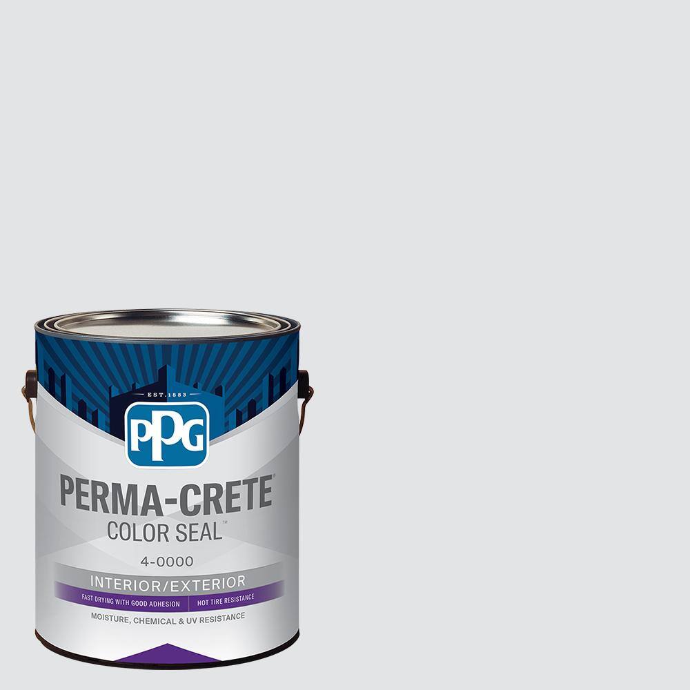 Perma-Crete Color Seal 1 gal. PPG1169-1 Windswept Beach Satin Interior ...