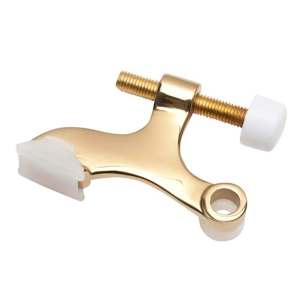 Everbilt 1.5 in. Solid Brass Hinge Pin Door Stop 20674 - The Home Depot