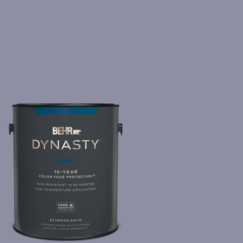 BEHR DYNASTY 1 gal. #S550-4 Camelot Satin Enamel Exterior Stain ...
