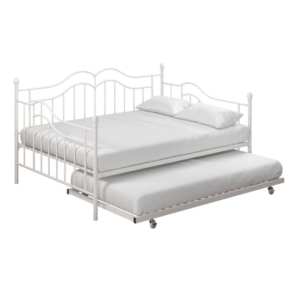 White wrought iron daybed store