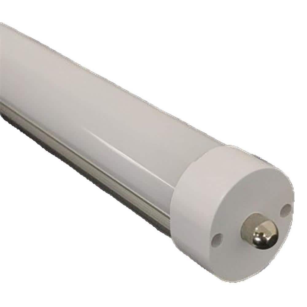 LEDone 38-Watt Linear 8 ft. FA-8 Single-Pin T8 LED Tube Light Bulb, Cool White (4000K) (20-Pack ...