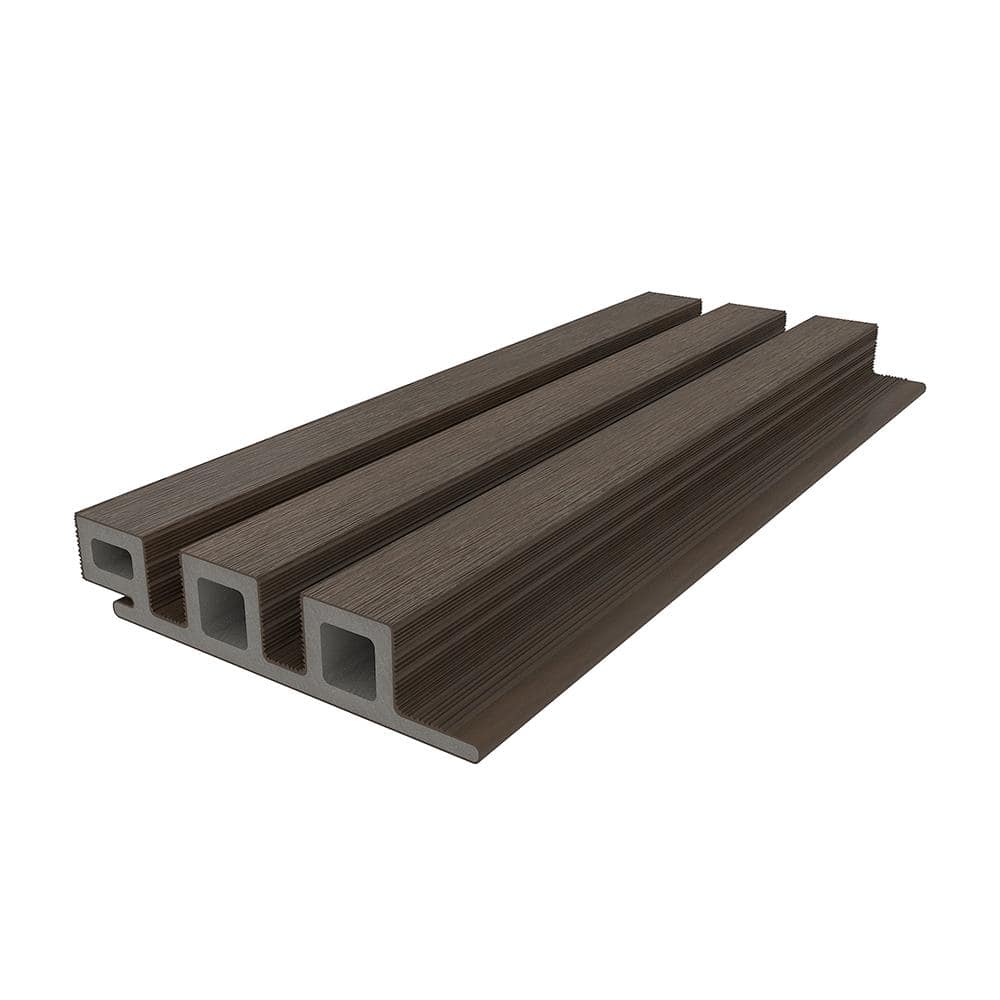 NewTechWood European Siding System 4.8 in. x 12 in. Composite Norwegian ...