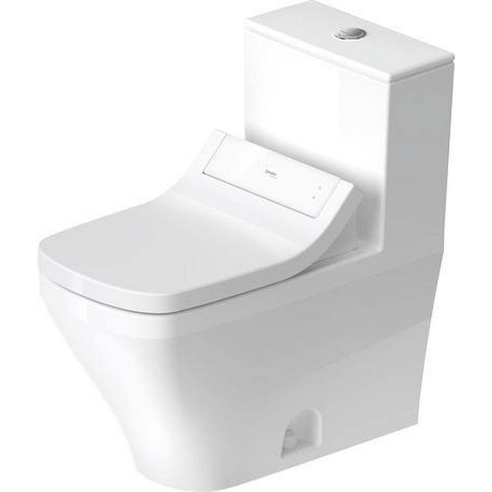Duravit DuraStyle 1-Piece 1.28 GPF Single Flush Elongated Toilet in ...