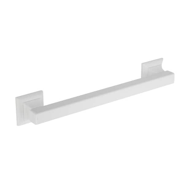 Glacier Bay 24 in. Designer Style Grab Bar in White 068 HWDGB63 - The ...