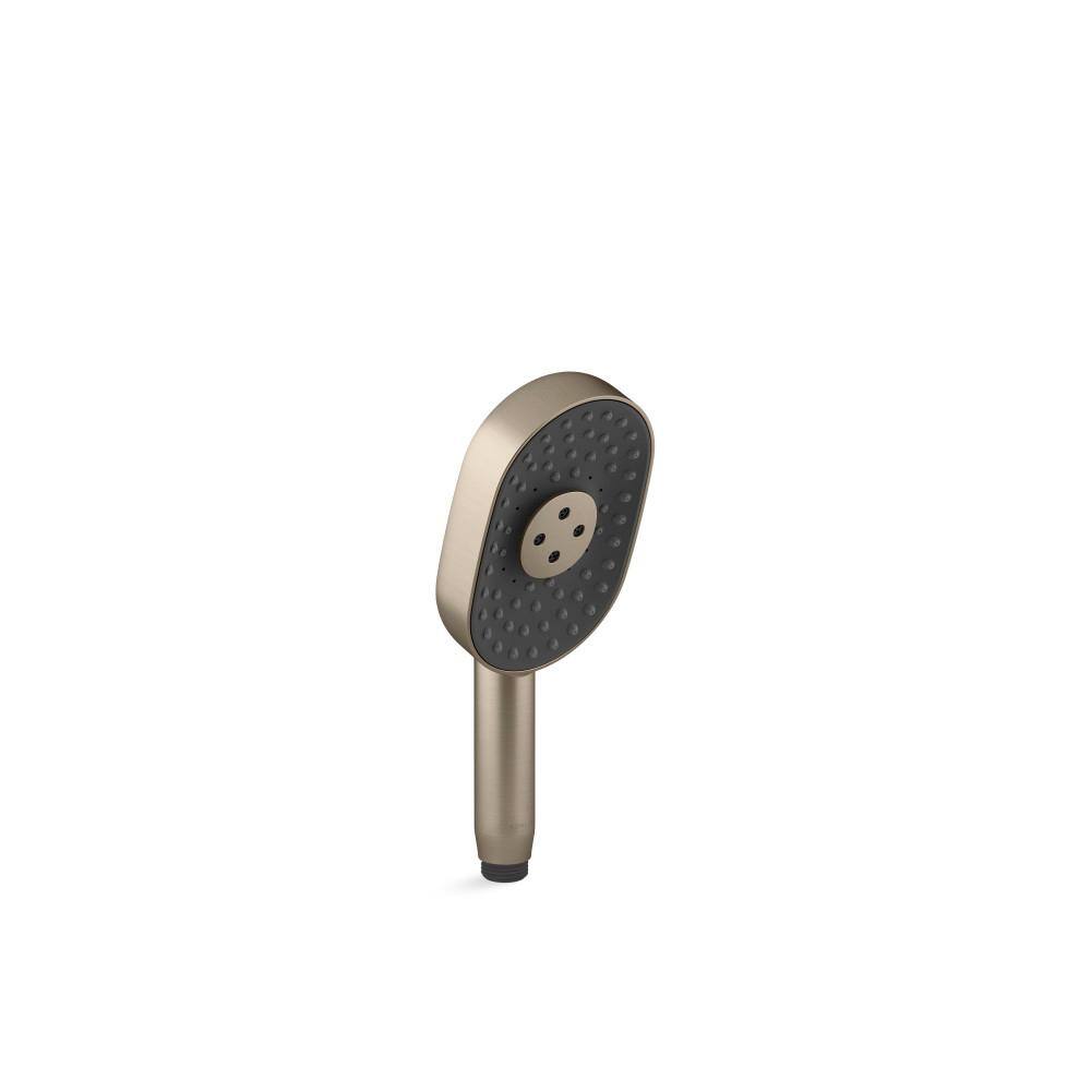KOHLER Statement Oblong 3-Spray Patterns Wall Mount Handheld Shower ...