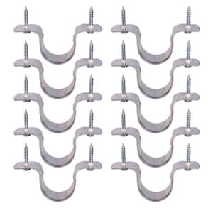 Reviews for PLUMBFLEX 1-1/4 in. CPVC 2 Hole Pipe Strap in Galvanized ...