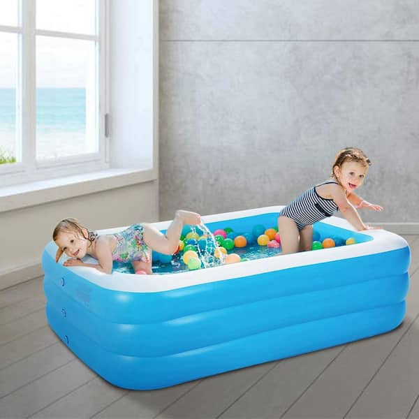 Inflatable Kiddie Pool Rectangular