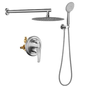 KOHLER Paces Single Handle 3-Spray Shower Faucet with 1.75 GPM in ...