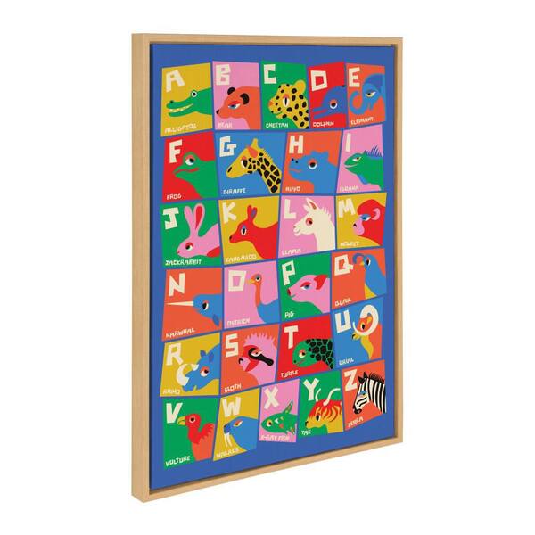 Kate and Laurel Sylvie "Animal Alphabet" by Carrie Cantwell Natural ...