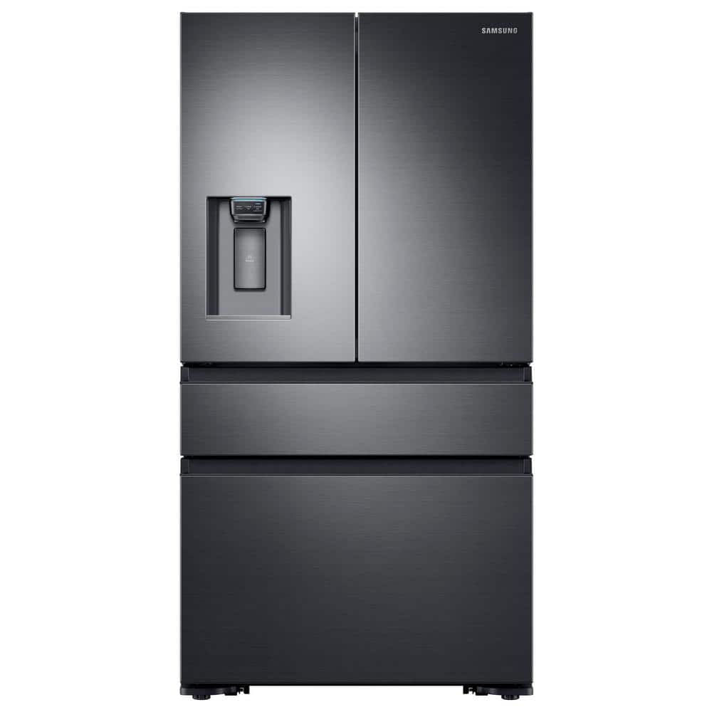 Samsung 22.6 cu. ft. 4-Door French Door Refrigerator with Recessed ...