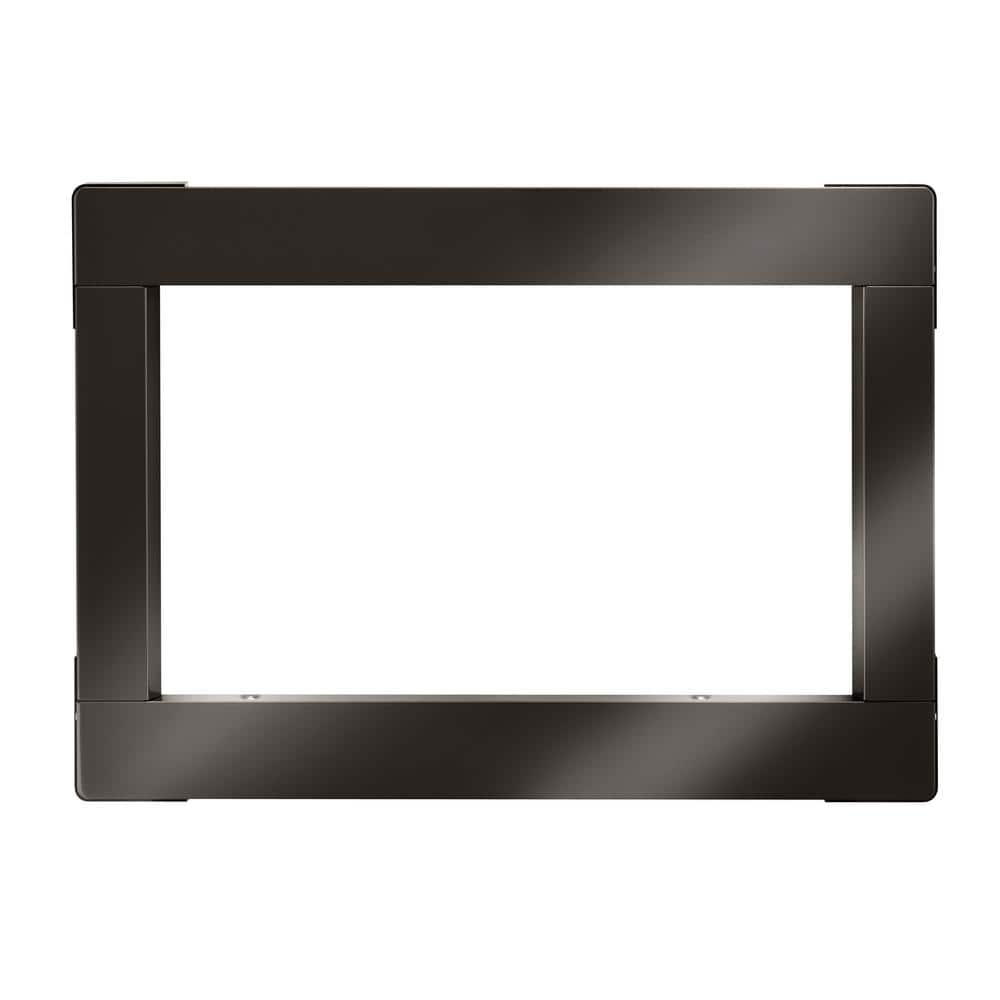 LG Trim Kit for Countertop Microwave Oven in Black Stainless Steel ...