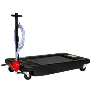 VEVOR Oil Drain Pan 25 Gal. Steel Low Profile Oil Change Tank Foldable ...