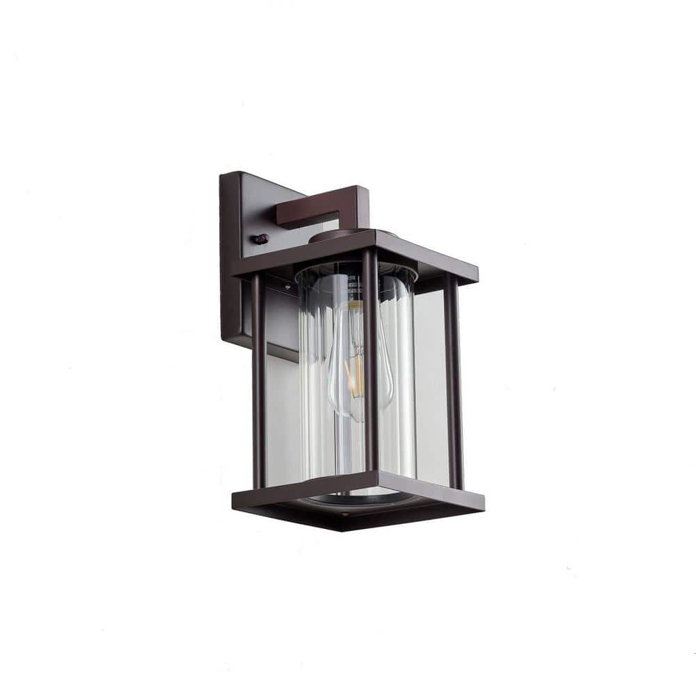 Tidoin 1-Light Bronze Wall Sconce with Glass TG-YDXY-W00015 - The Home ...