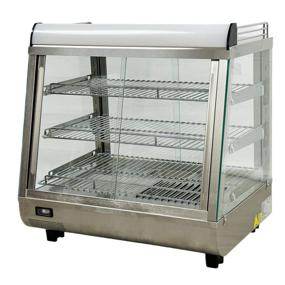 Cooler Depot 96 Qt. Stainless Steel Buffet Warmer Server with 3-Crocks ...