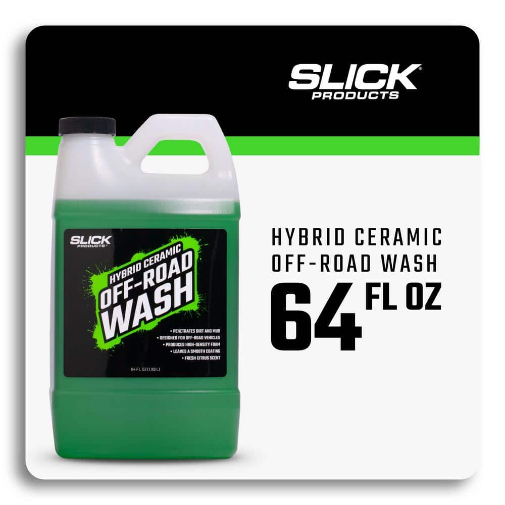 SLICK PRODUCTS 64 oz. Hybrid Ceramic Off-Road Wash SP-HCOW-64 - The ...