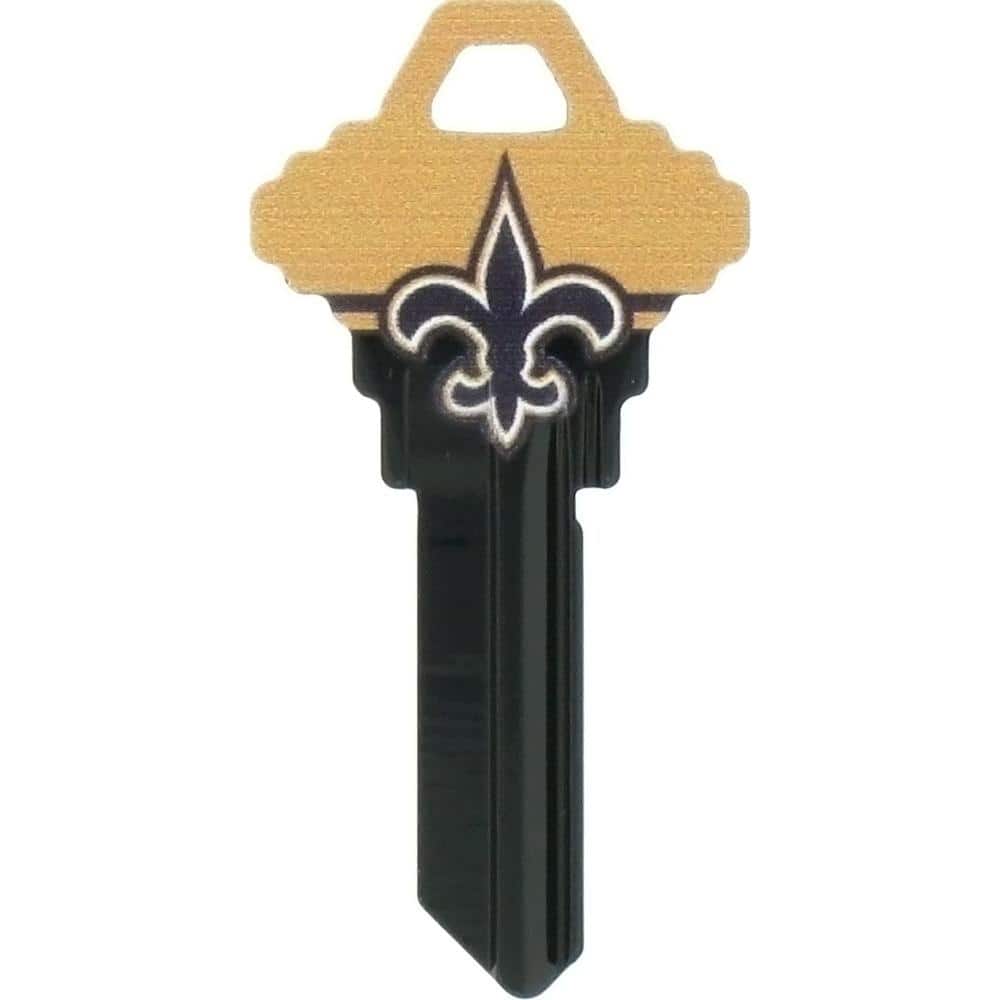 Hillman #68 NFL New Orleans Saints Key Blank 89602 - The Home Depot
