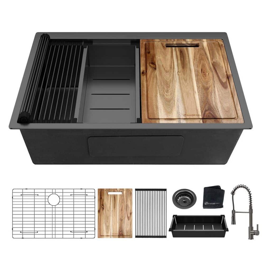 Have a question about Glacier Bay 27 in. Undermount Single Bowl 18 ...