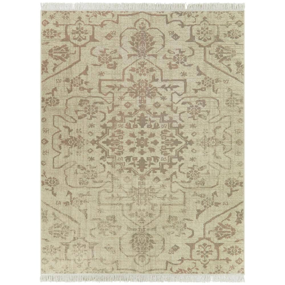 BALTA Caldera Cream 8 ft. x 10 ft. Medallion Area Rug 3100868 - The ...