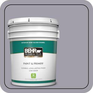 BEHR ULTRA 1 gal. #N550-4 Ashberry Extra Durable Flat Interior Paint ...