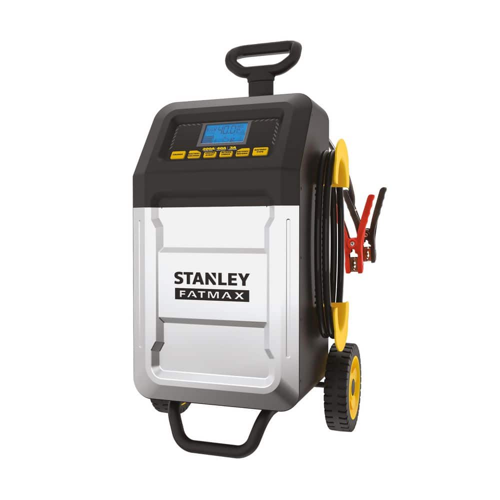 Stanley 200 Amp Rolling Battery Charger BC200F - The Home Depot