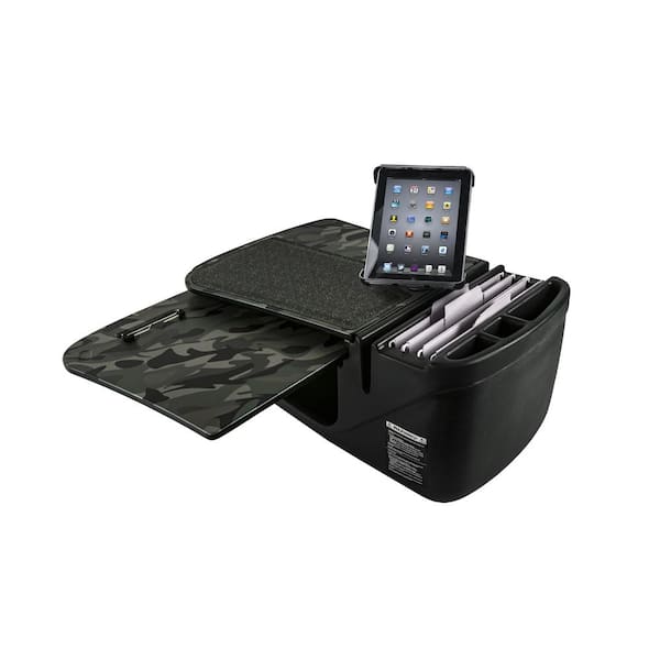 AutoExec GripMaster Green Camouflage Car Desk with Universal/Tablet ...