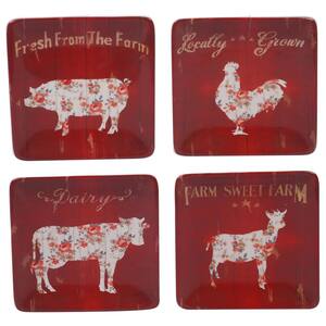 Certified International Farmhouse 16-Piece Country/Cottage Multi ...